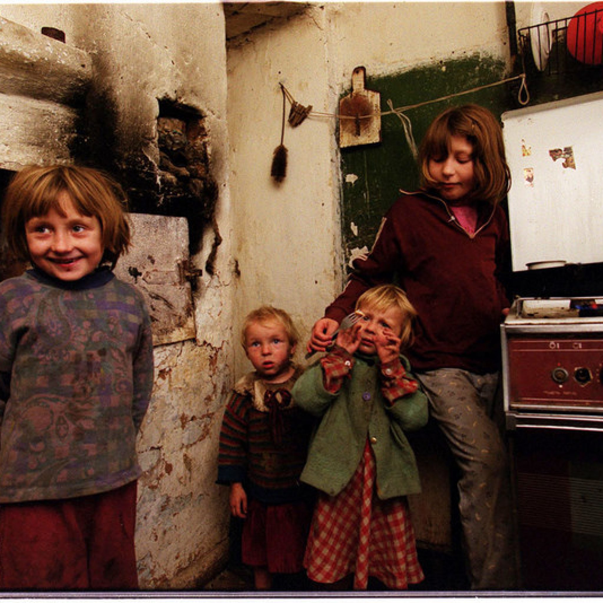 Vera, Nastuia, Tania and Ira Marshin in Pirivichi - Chernobyl Children ...